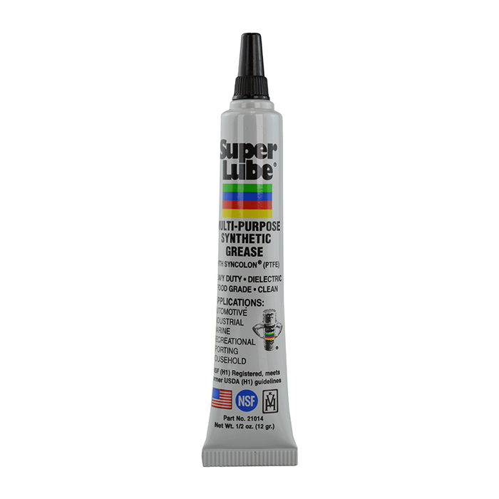 Super Lube Multi-Use Synthetic Grease With Syncolon (PTFE) - 12g